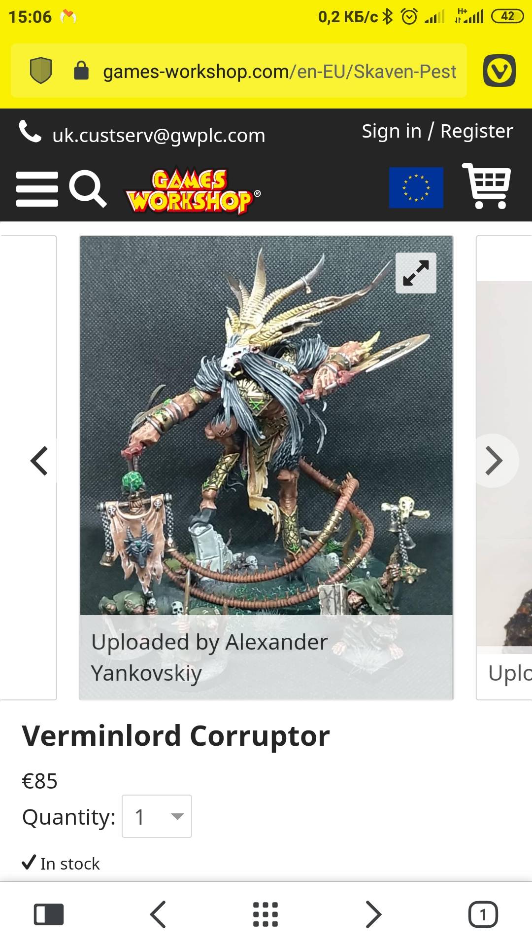 My work is presented on the official website Games Workshop. | Scrolller