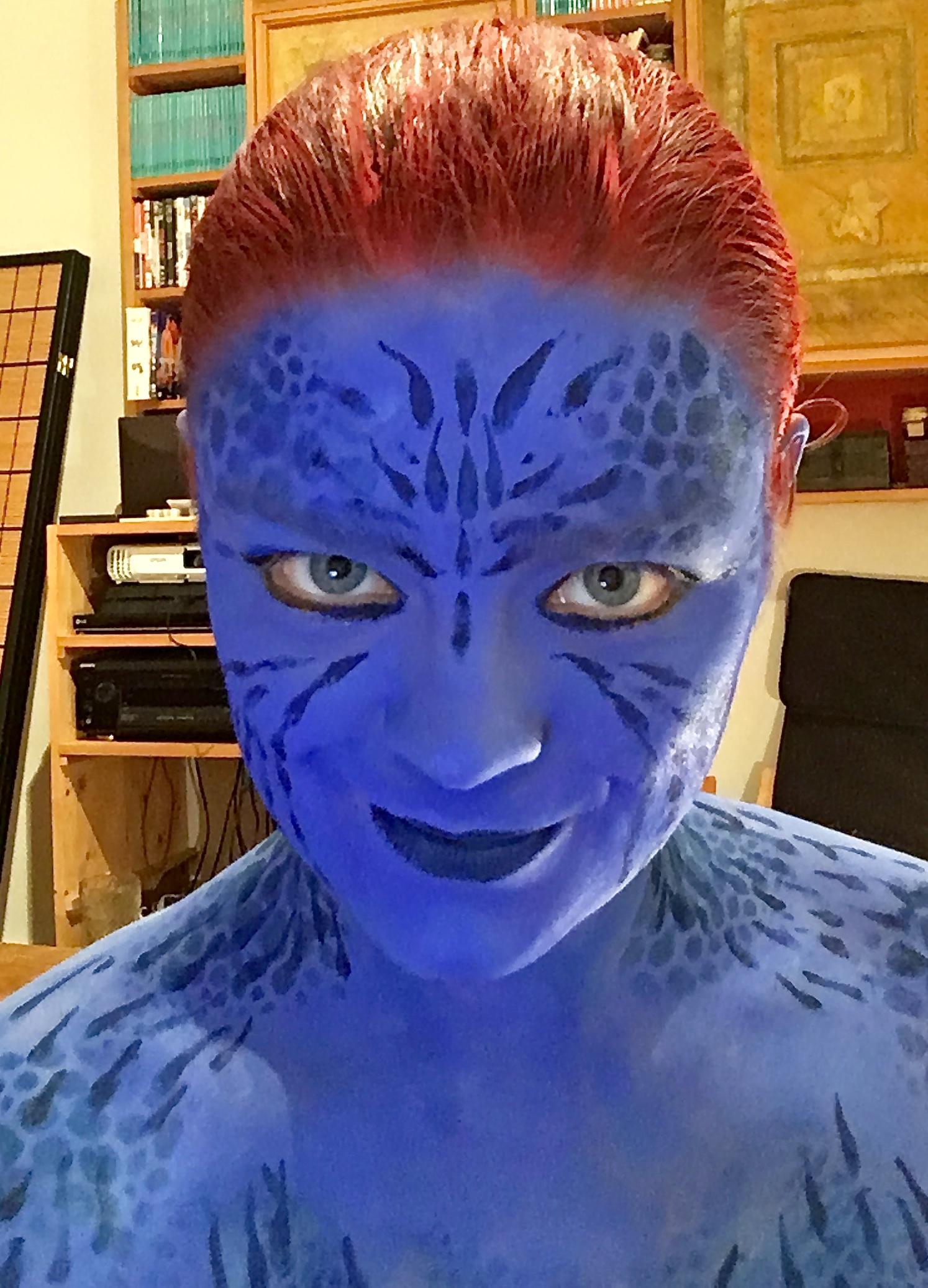 Mystique Bodypaint Tutorial. Airbrush | Scrolller