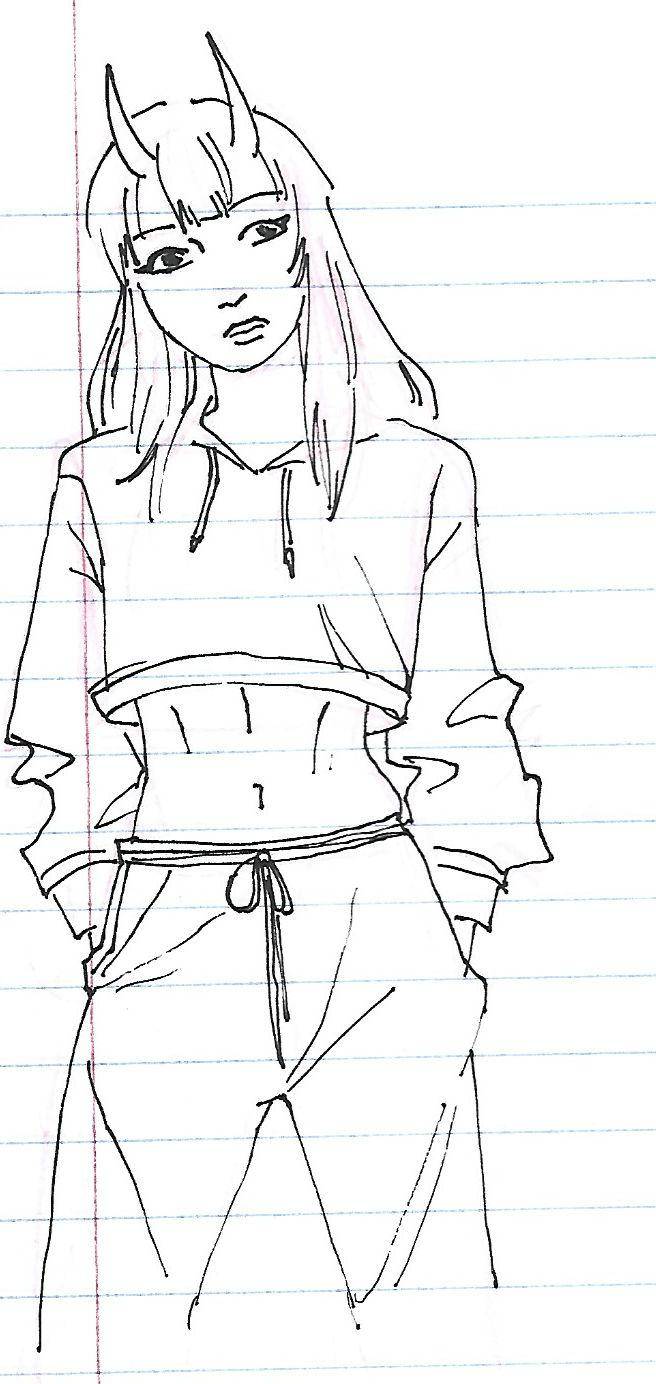 nakiri ayame quick sketch | Scrolller