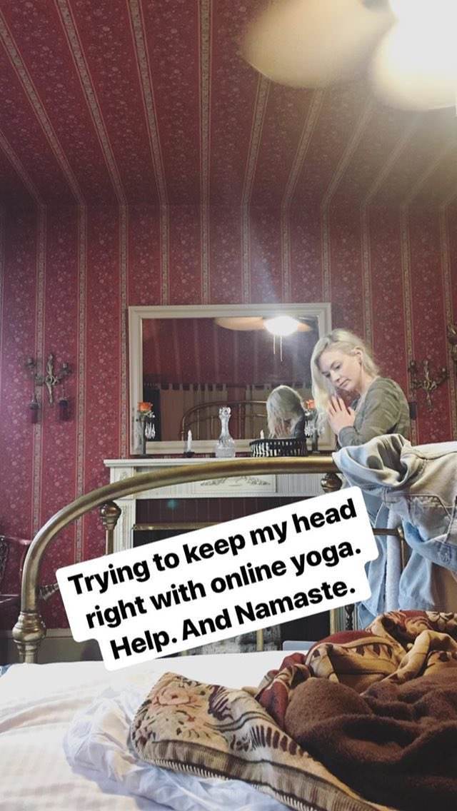 Namaste. | Scrolller