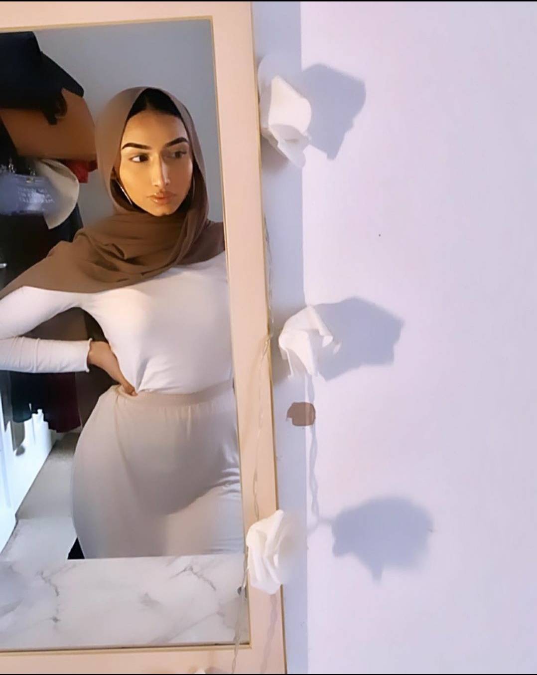 Nasima Nessa showing off her curves | Scrolller