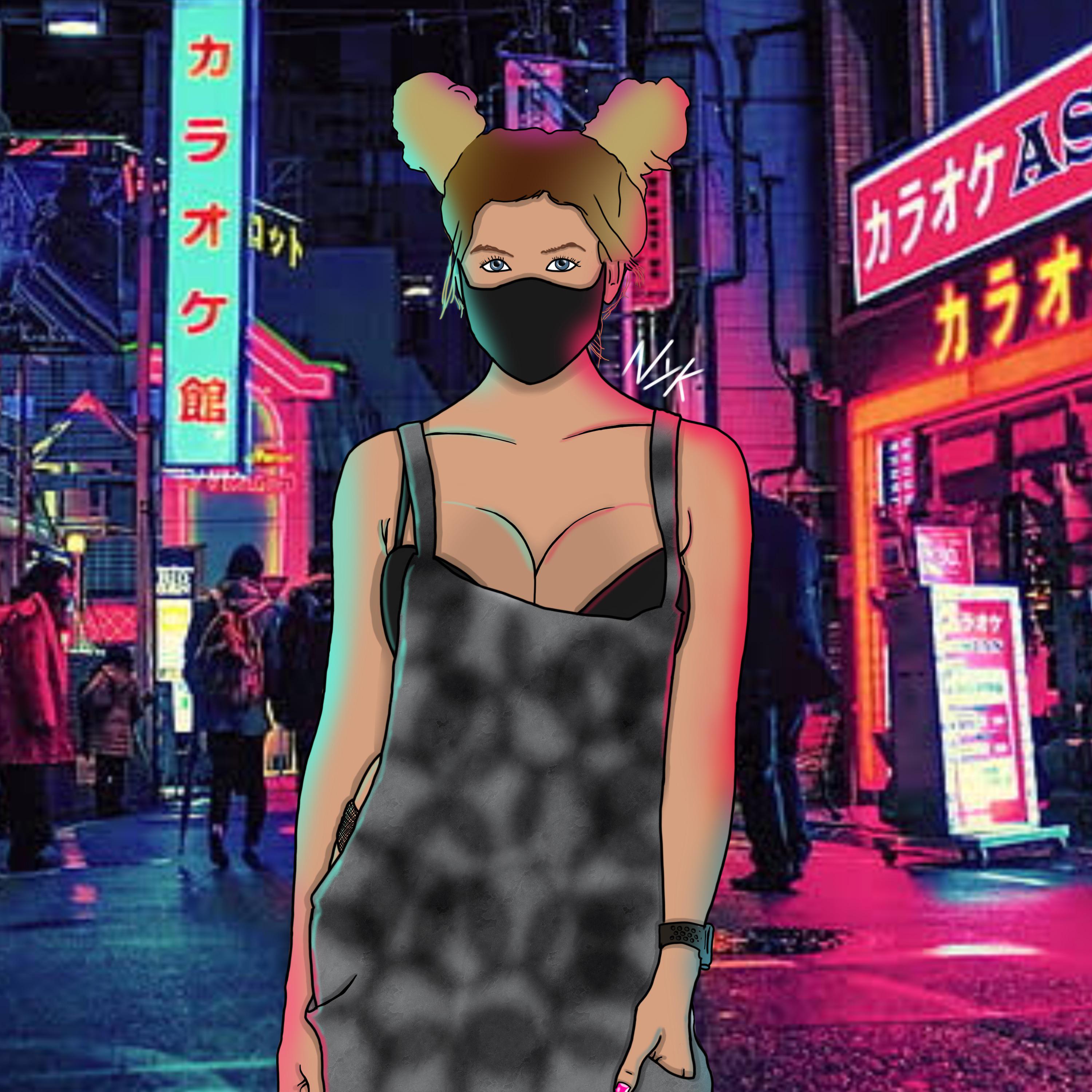 Nata Lee Art - Neon Night | Scrolller