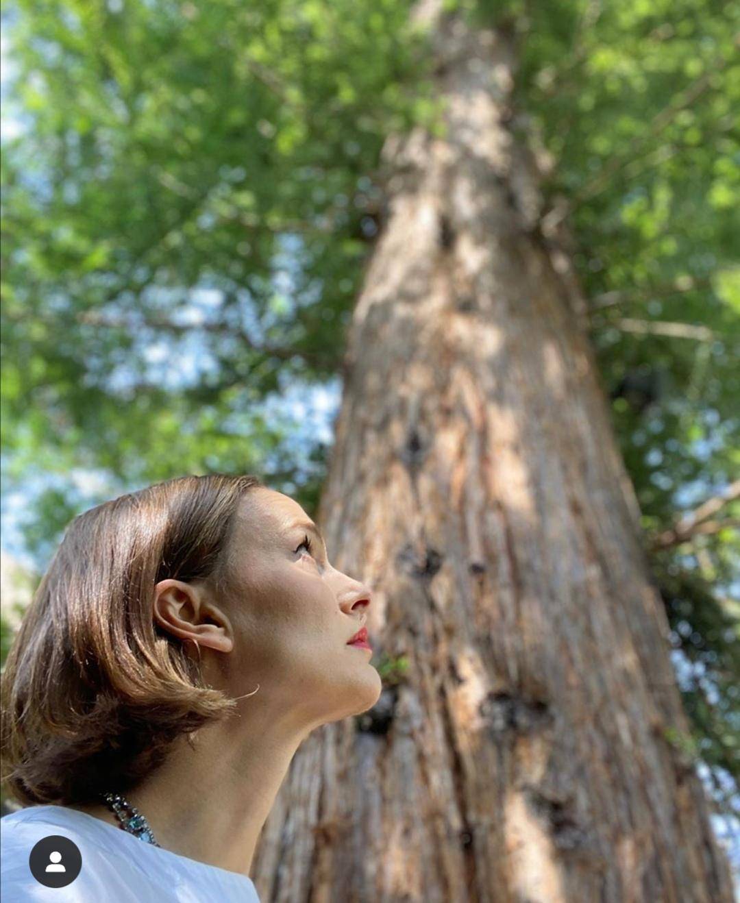 Natalie with a Tree | Scrolller