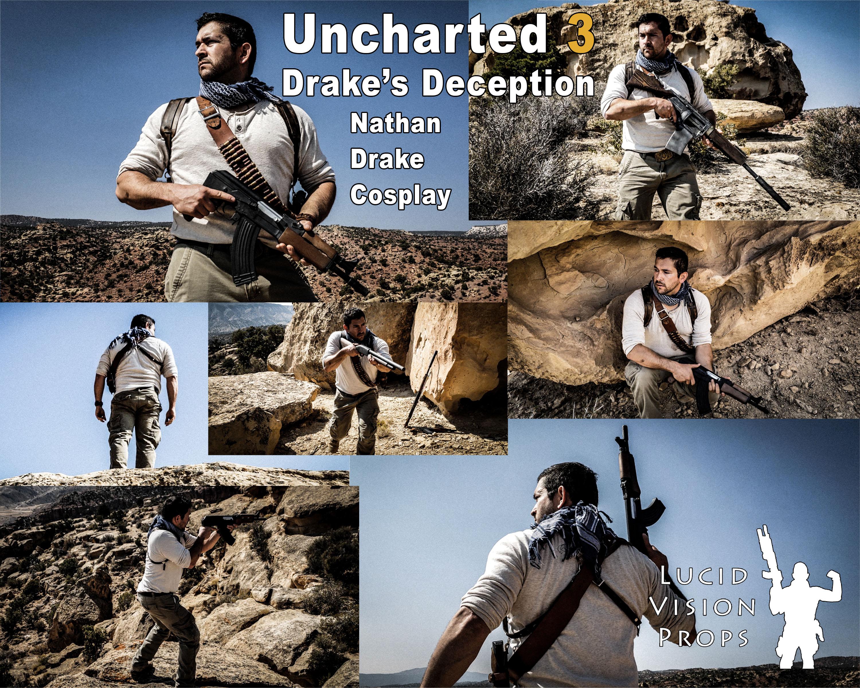 Nathan Drake Cosplay - Uncharted 3: Drake's Deception | Scrolller