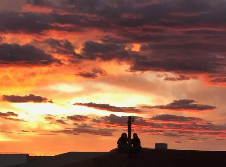 Native Sunset (Tuba City, AZ rooftop view) | Scrolller