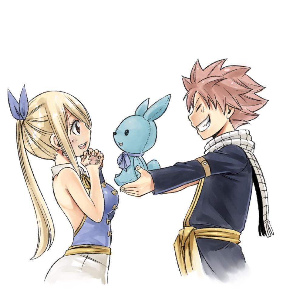 Natsu and Lucy by Mashima | Scrolller