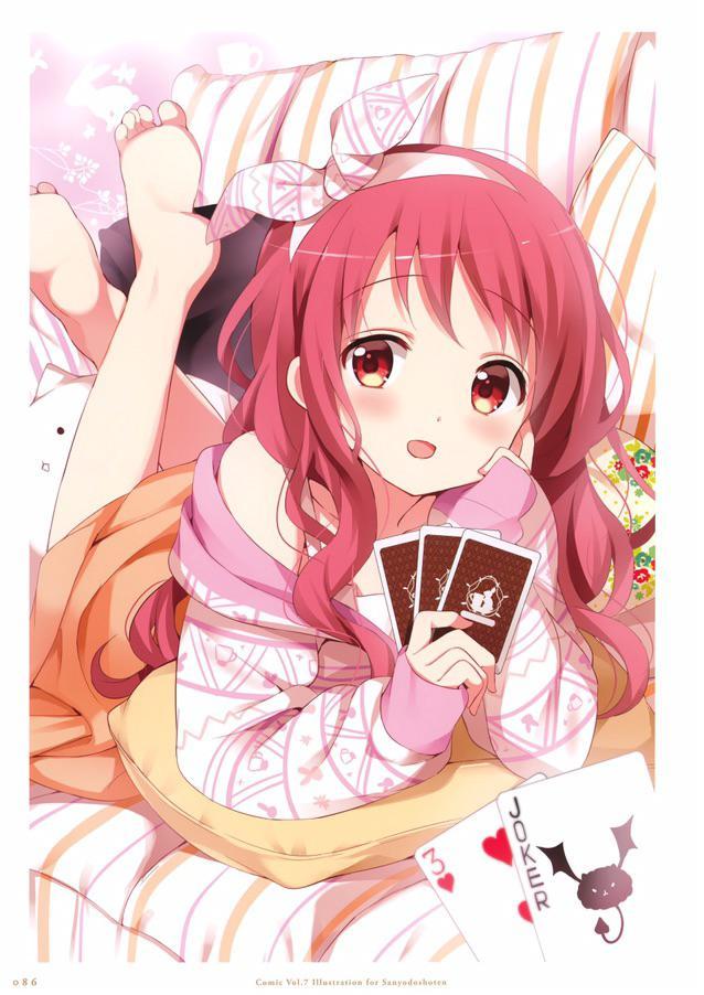 Playing cards with Natsu Megumi | Scrolller