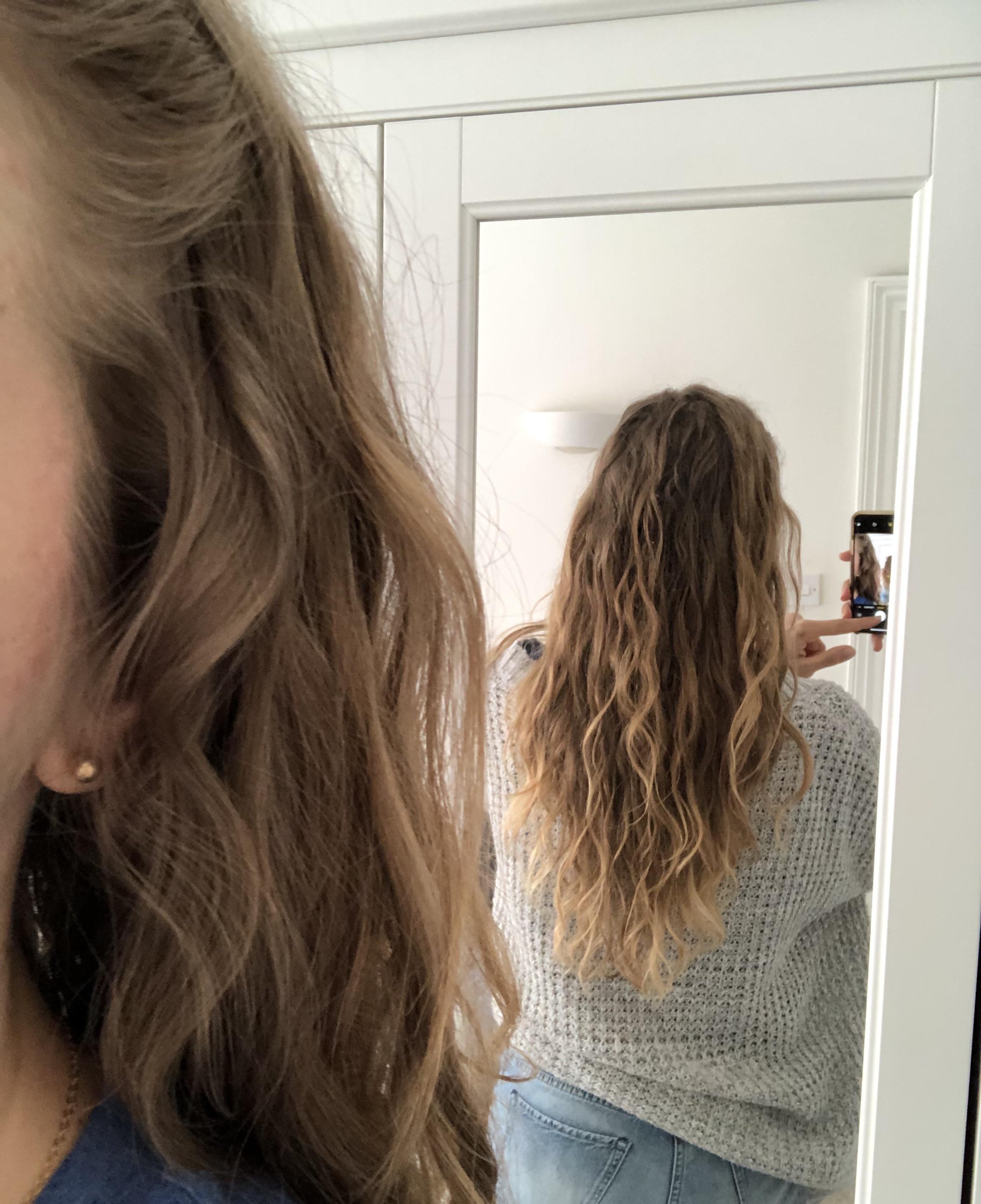 Natural beachy waves! Success! | Scrolller