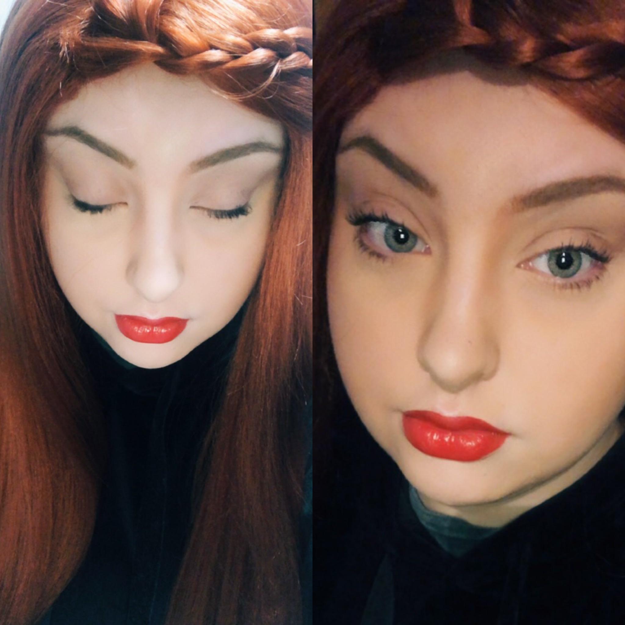 Natural/no makeup look with cherry pop lips | Scrolller