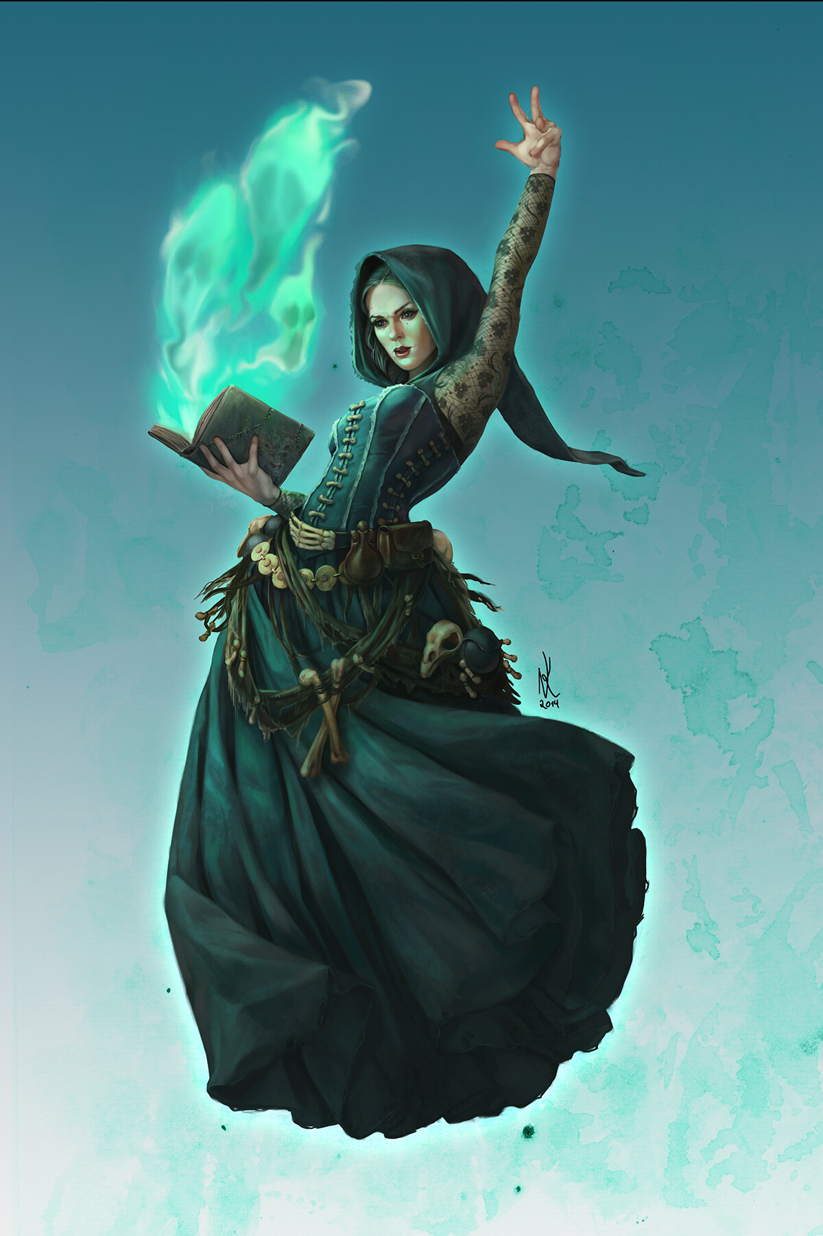 Necromancer by Nele Klumpe | Scrolller