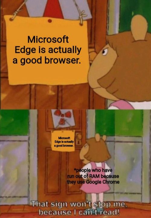 Need RAM to read | Scrolller