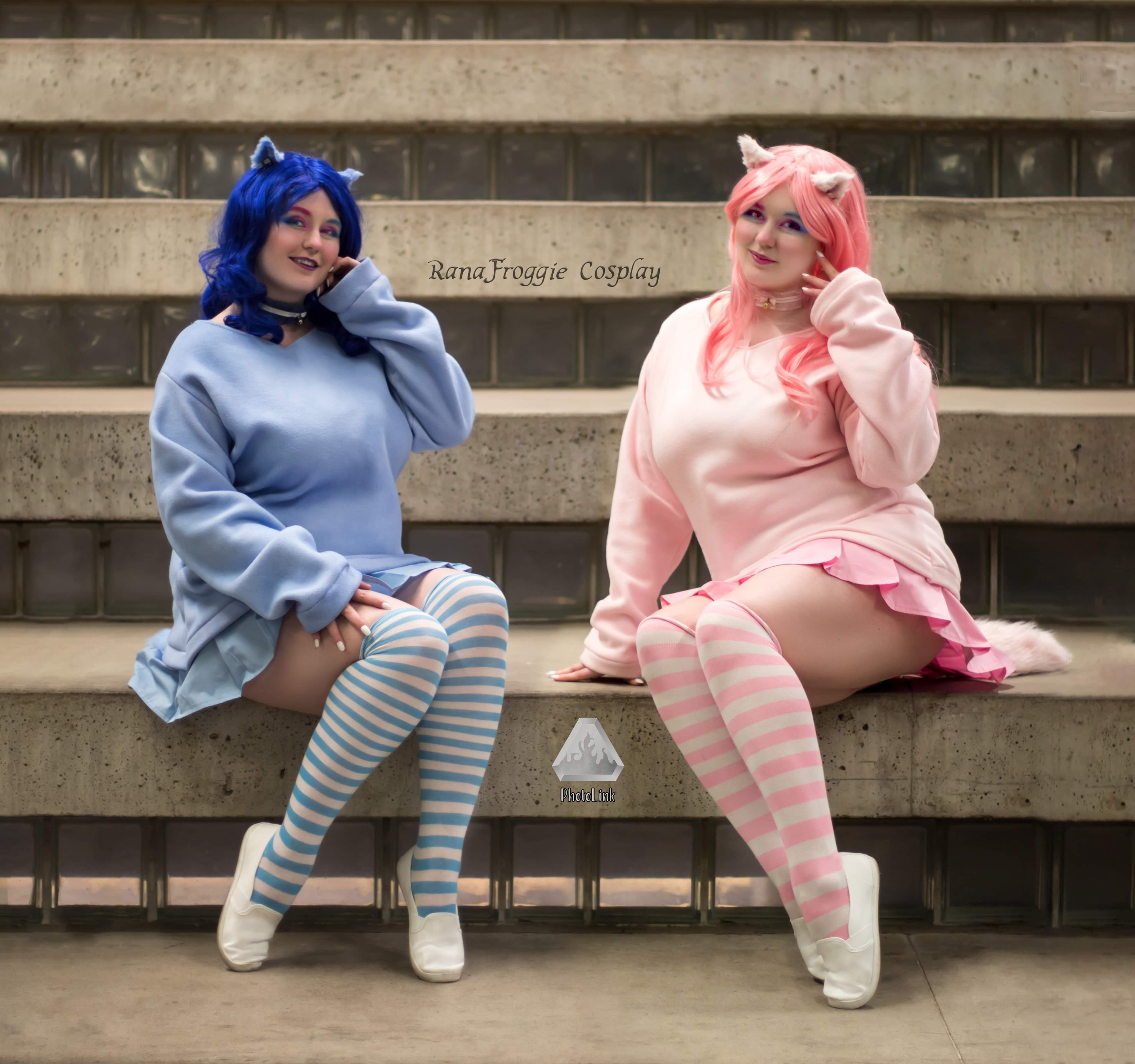 Neko Duality 💖💙 | Scrolller