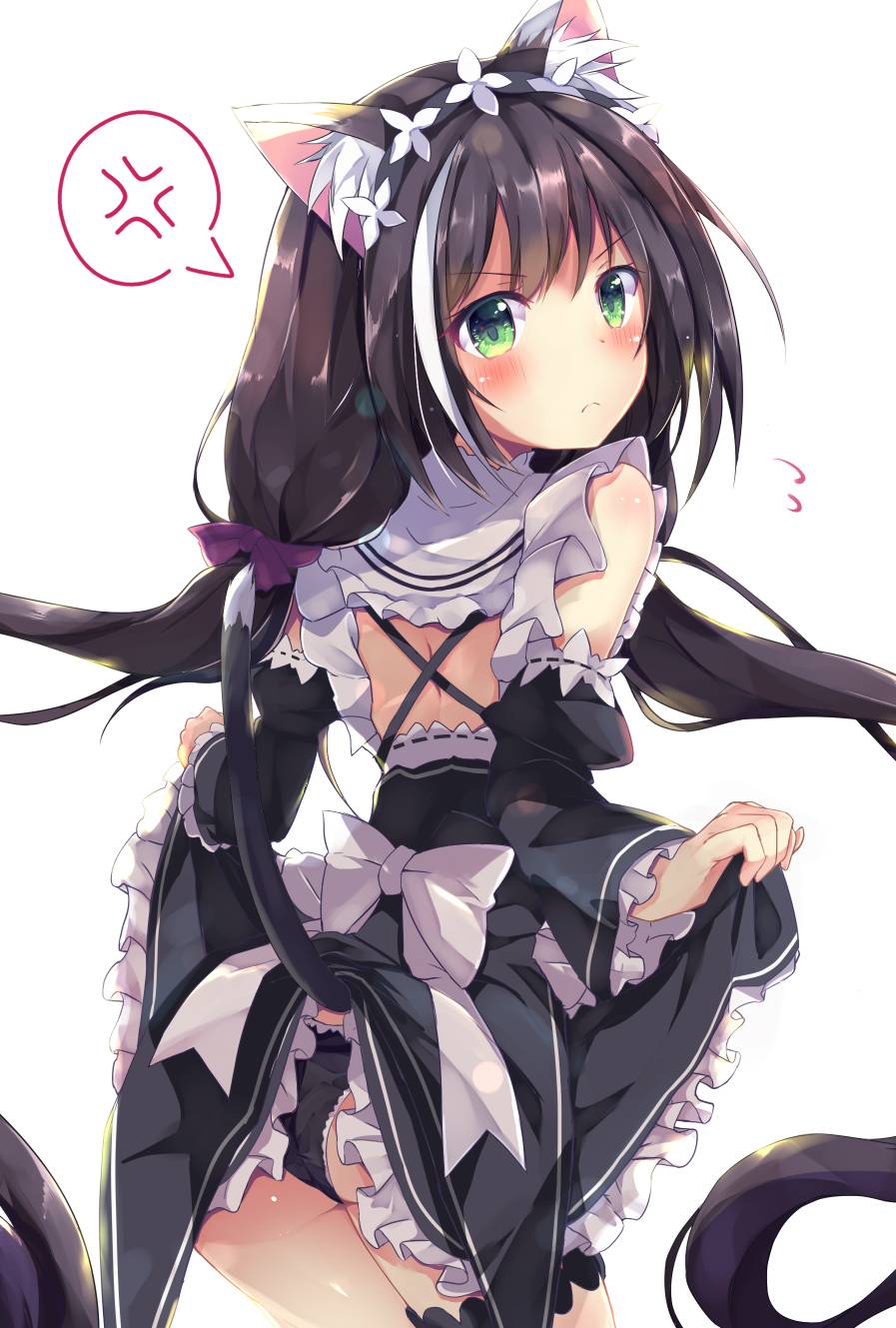 Neko lifting her skirt [princess connect! Re:Dive] | Scrolller