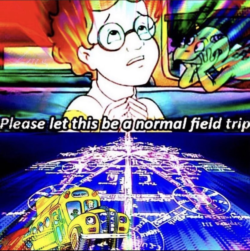 Neon Genesis Magic school bus | Scrolller