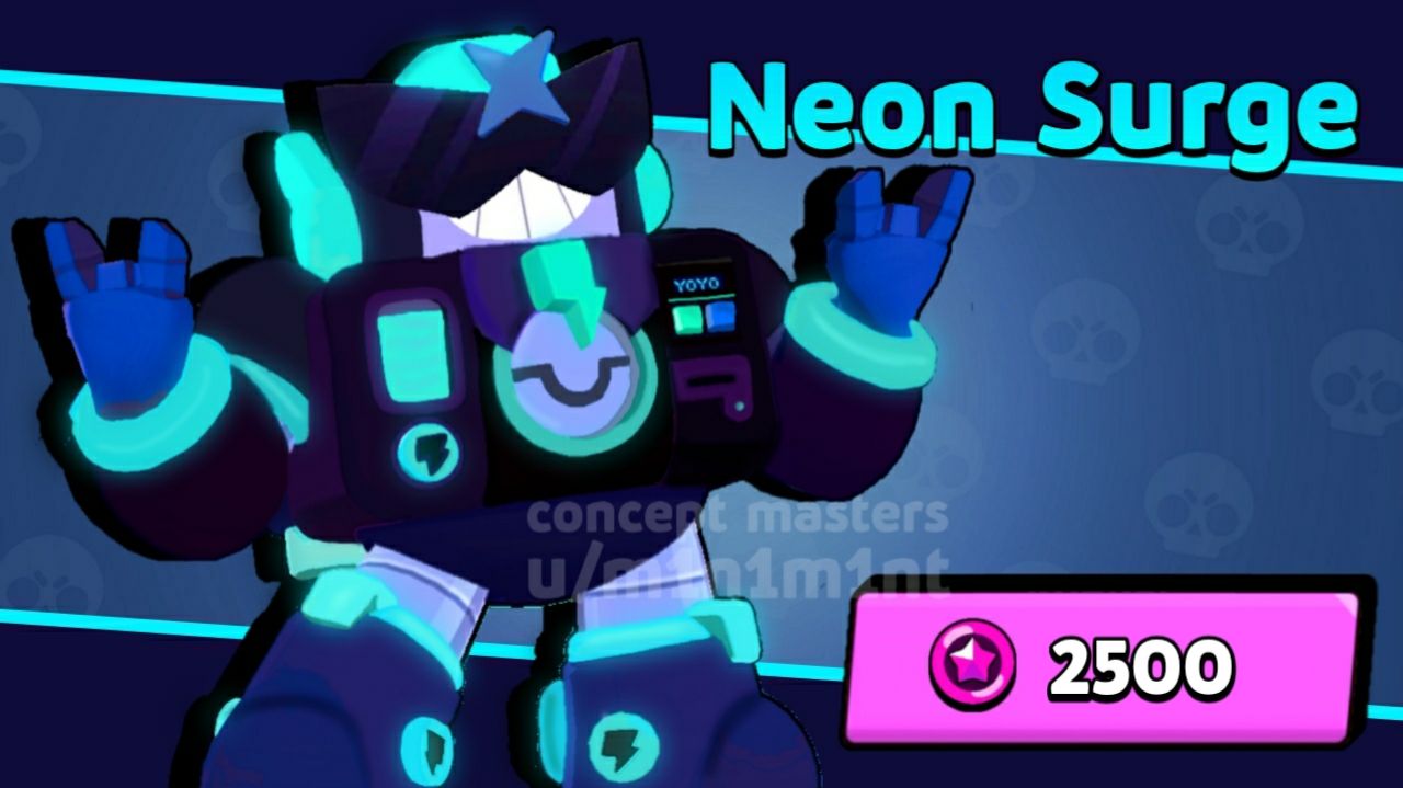 Neon Surge skin idea! | Scrolller