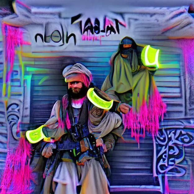 Neon Taliban | Scrolller