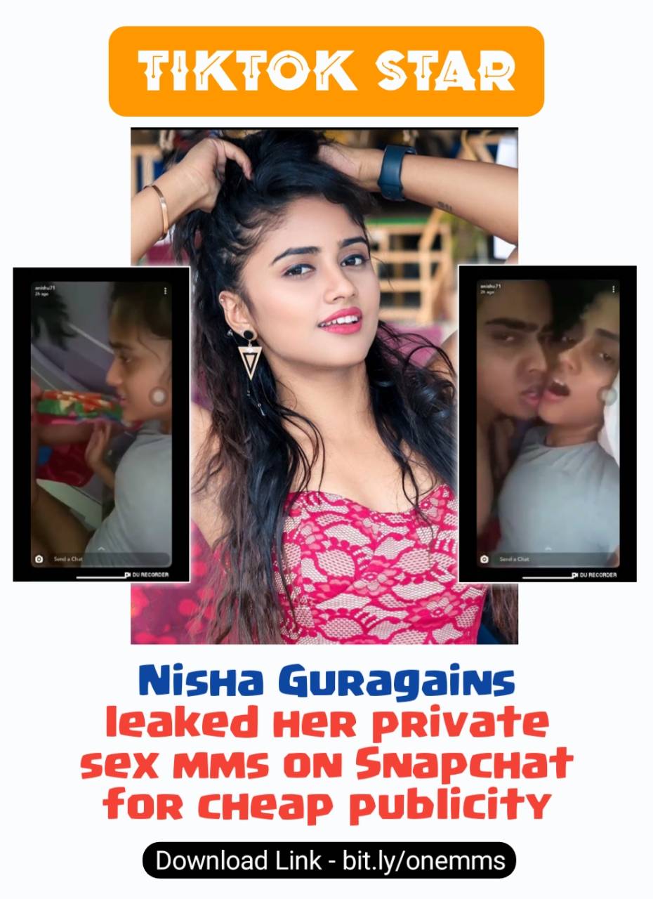 🔴 NEPALI TIKTOKER [ NISHA GURGAON'S ] LEAKED OWN SEX MMS ON SNAPCHAT ...