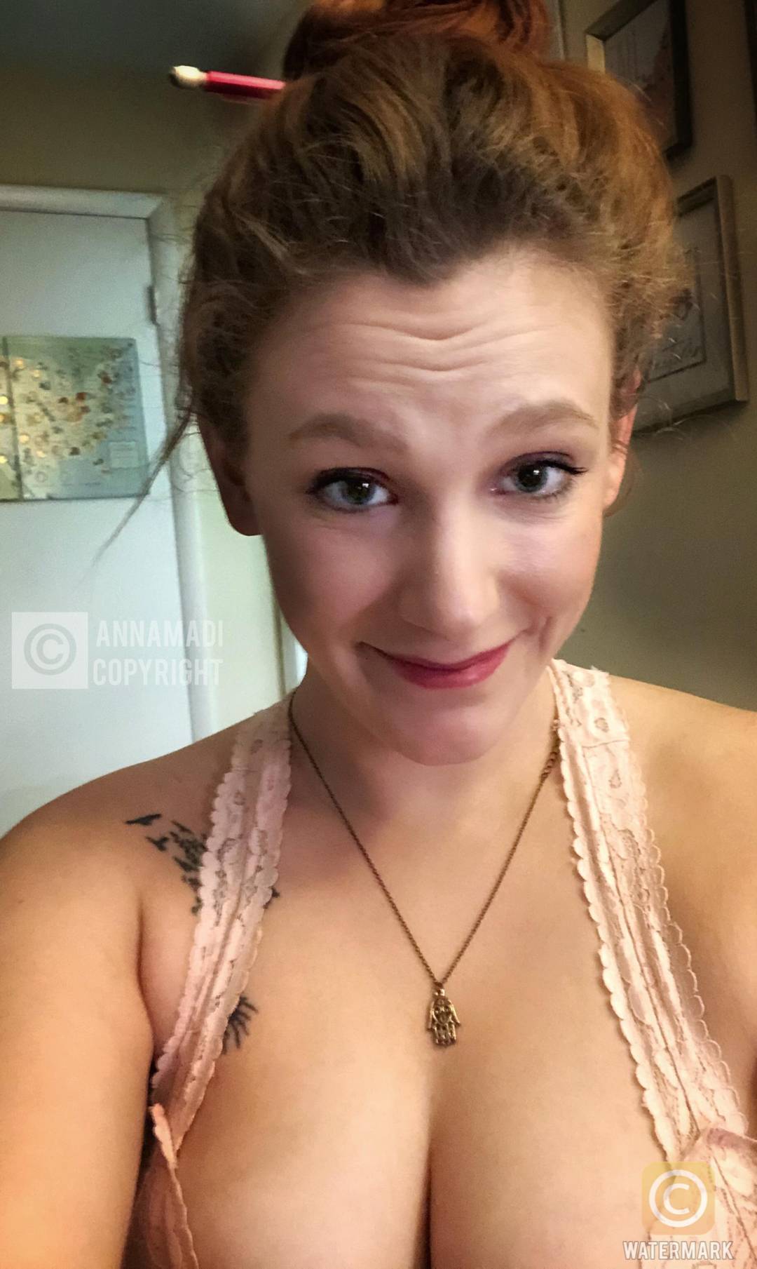 Nerd Girl With The Pencil Bun Scrolller 