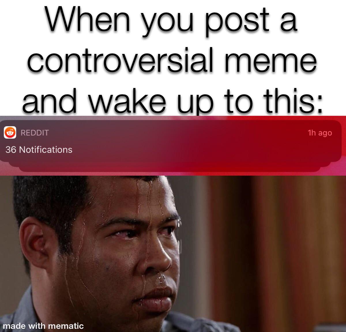 *nervous sweating* | Scrolller