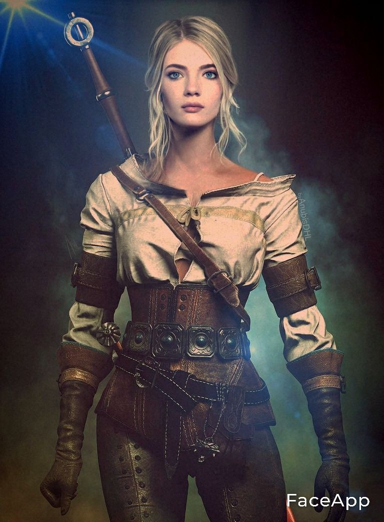 Netflix and game Ciri combined | Scrolller