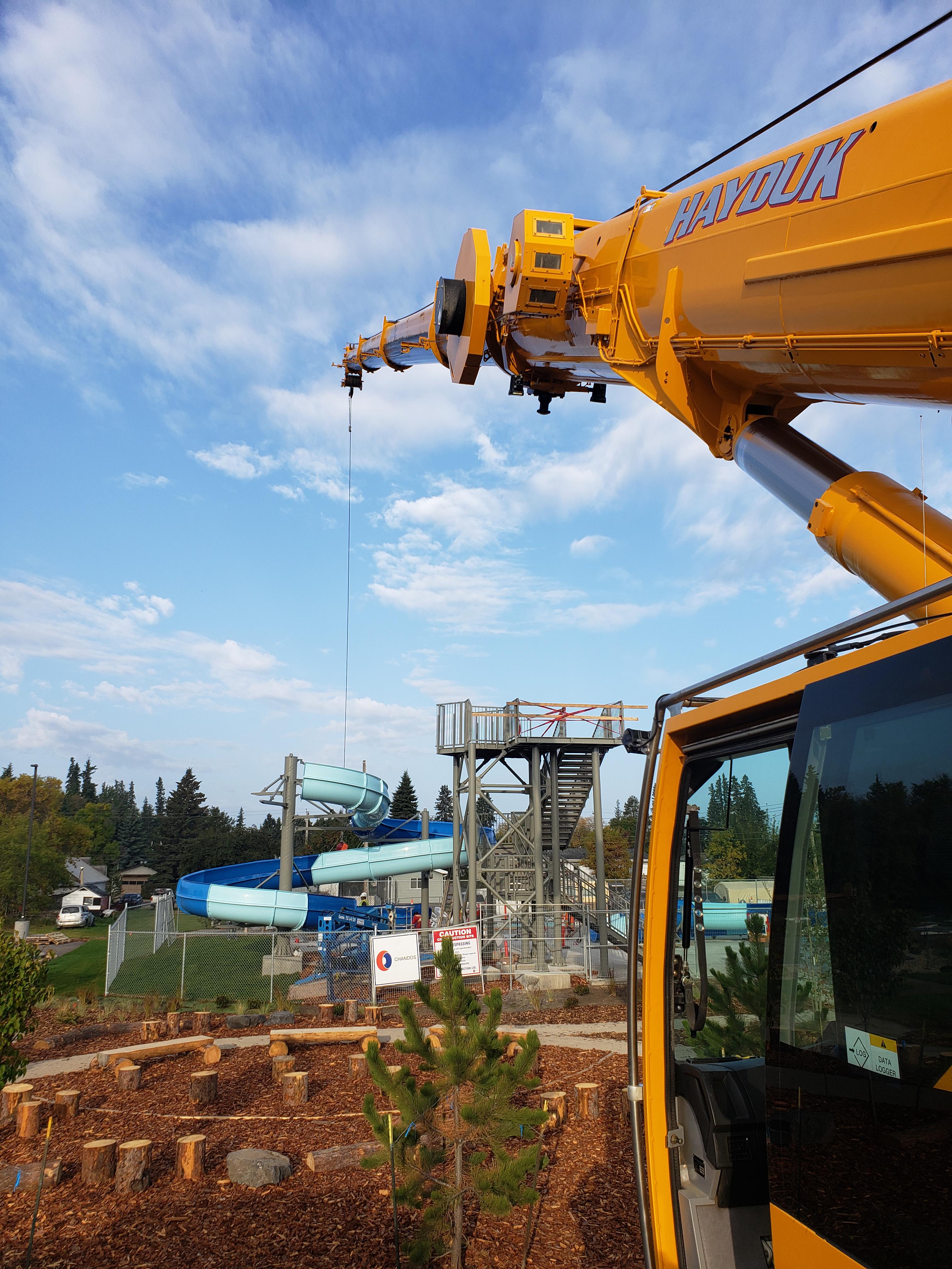 Never built a waterslide before | Scrolller