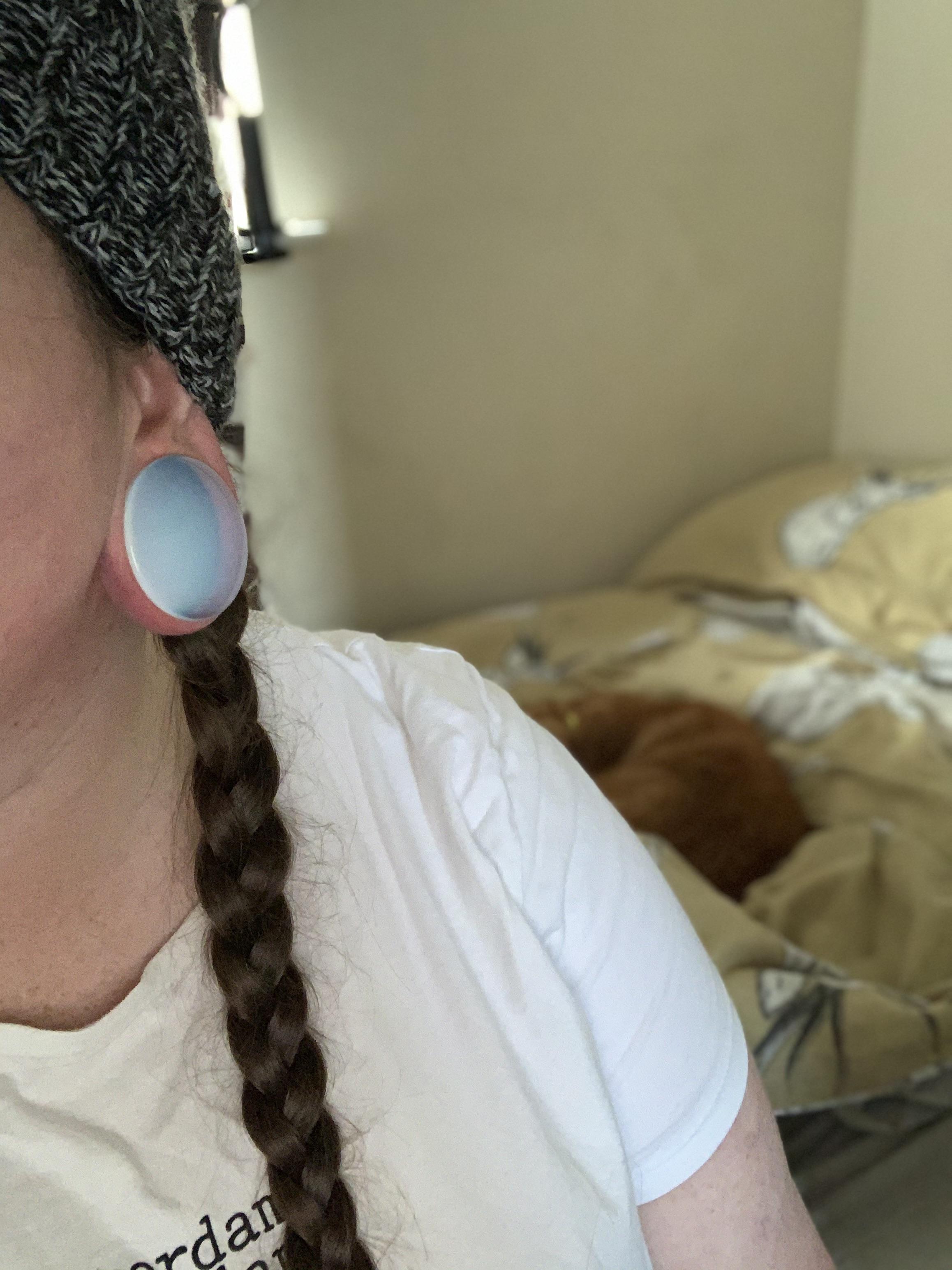 New 44mm plugs from custom plugs uk! Hella comfortable! | Scrolller