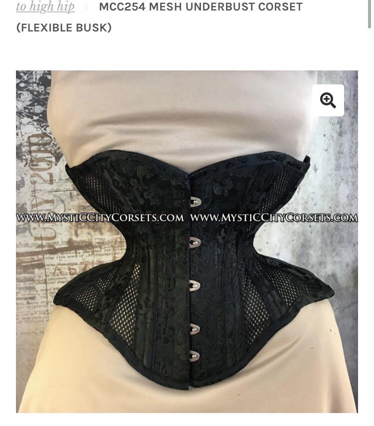 NEW at Mystic City Corsets MCC254 | Scrolller