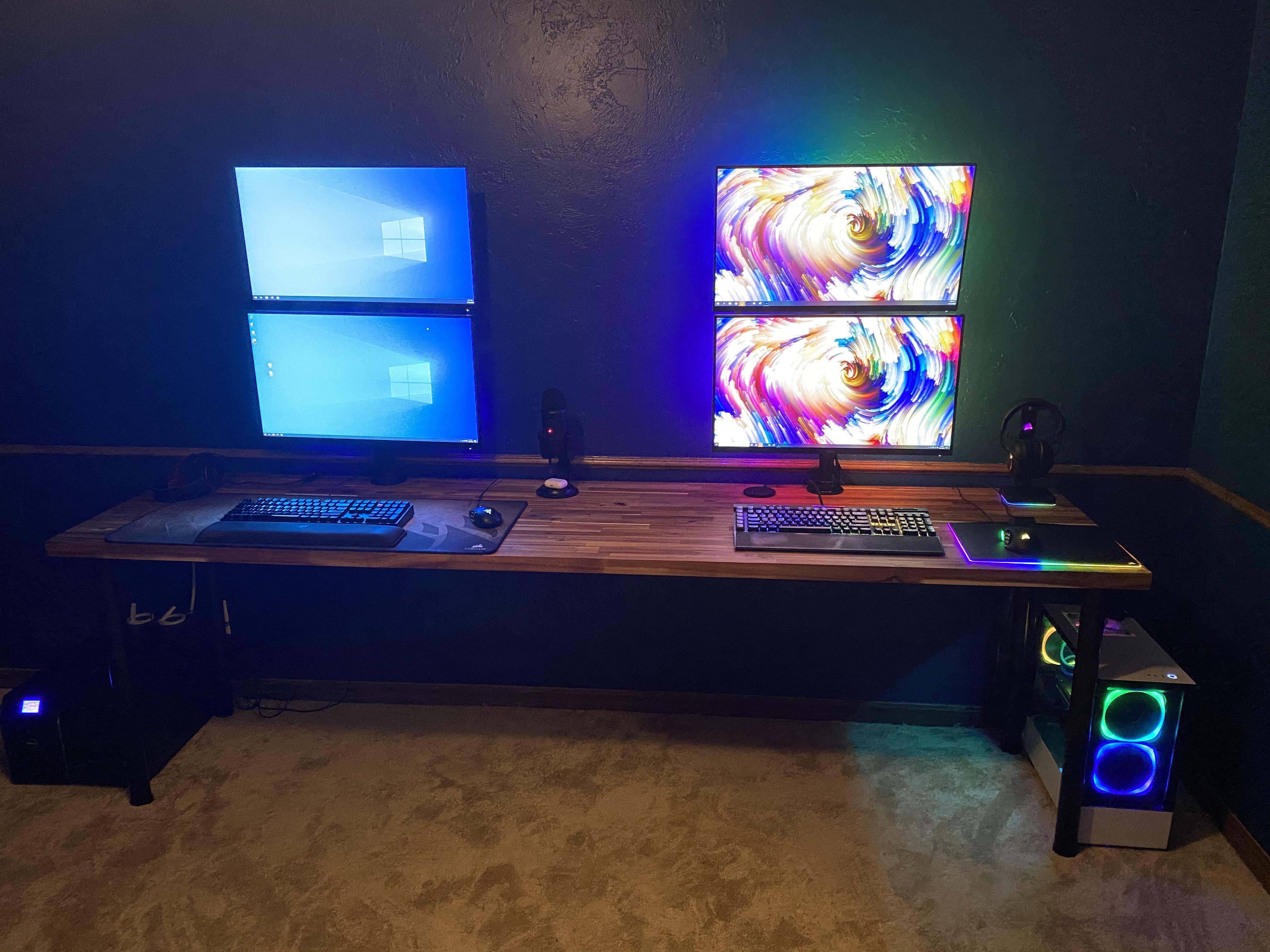 New battlestation for hubby and I | Scrolller