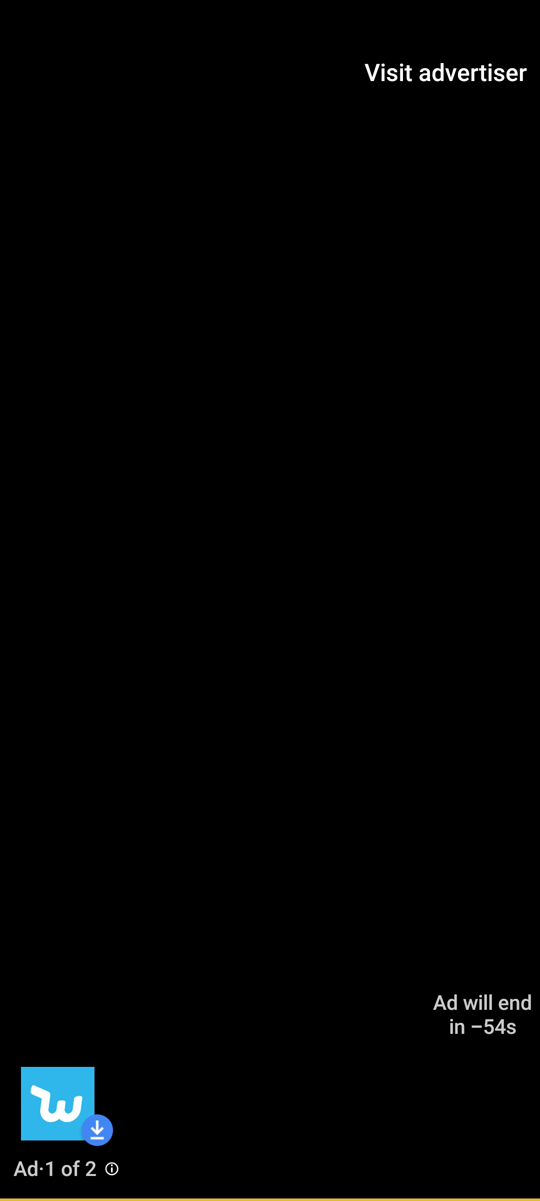 New bug with 5sec skip ads counting into minus time. | Scrolller