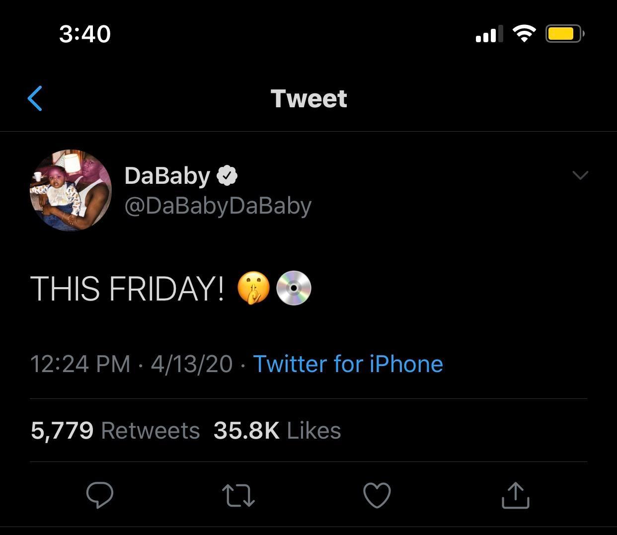 New DaBaby Friday | Scrolller
