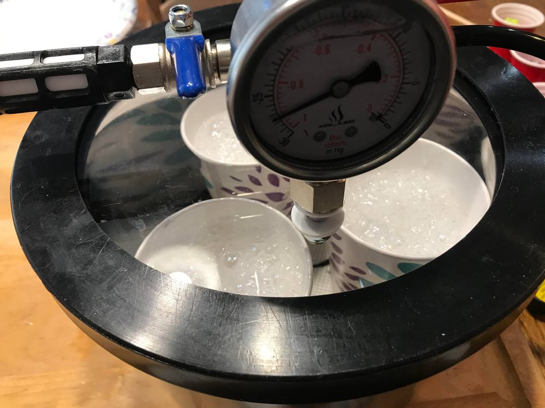 New degassing vacuum chamber for Mould making. :) | Scrolller