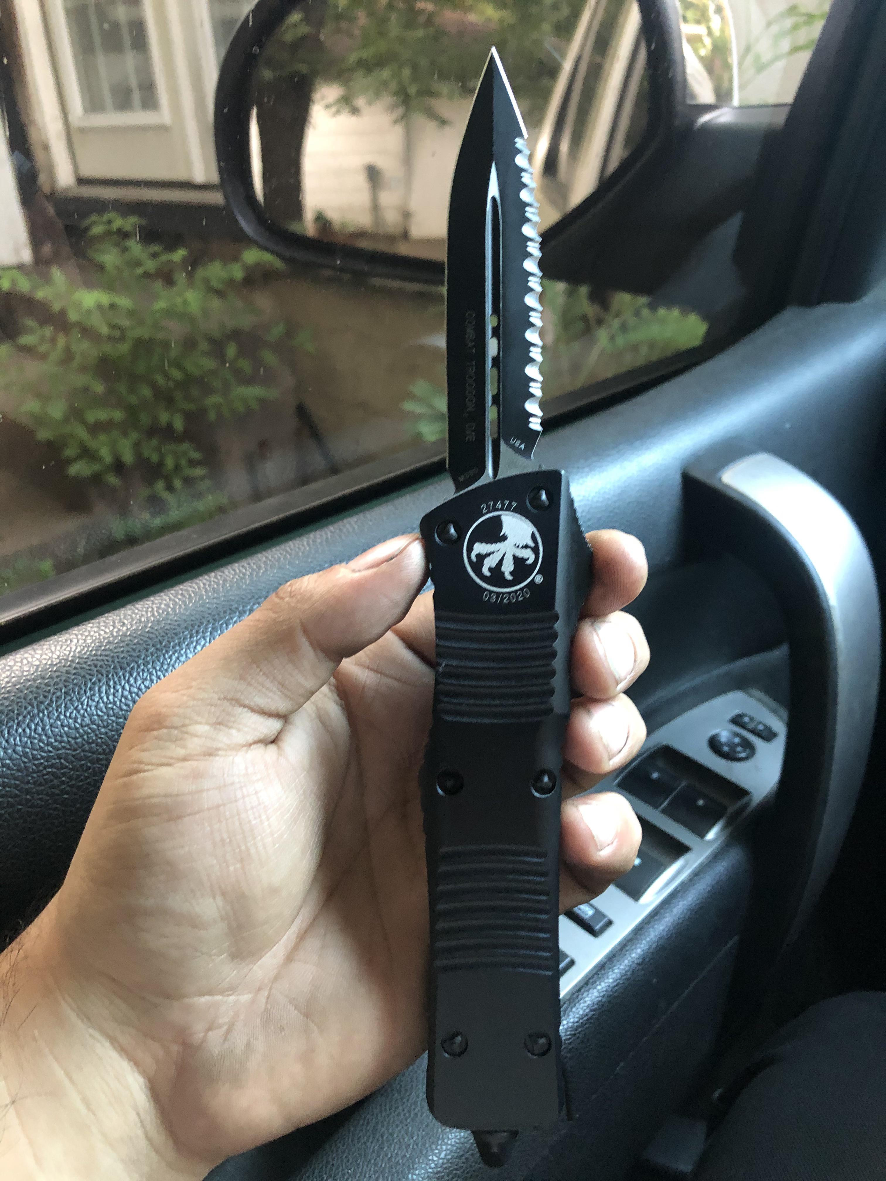 New Everyday Carry, Combat Troodon d/e tactical half serrated. | Scrolller