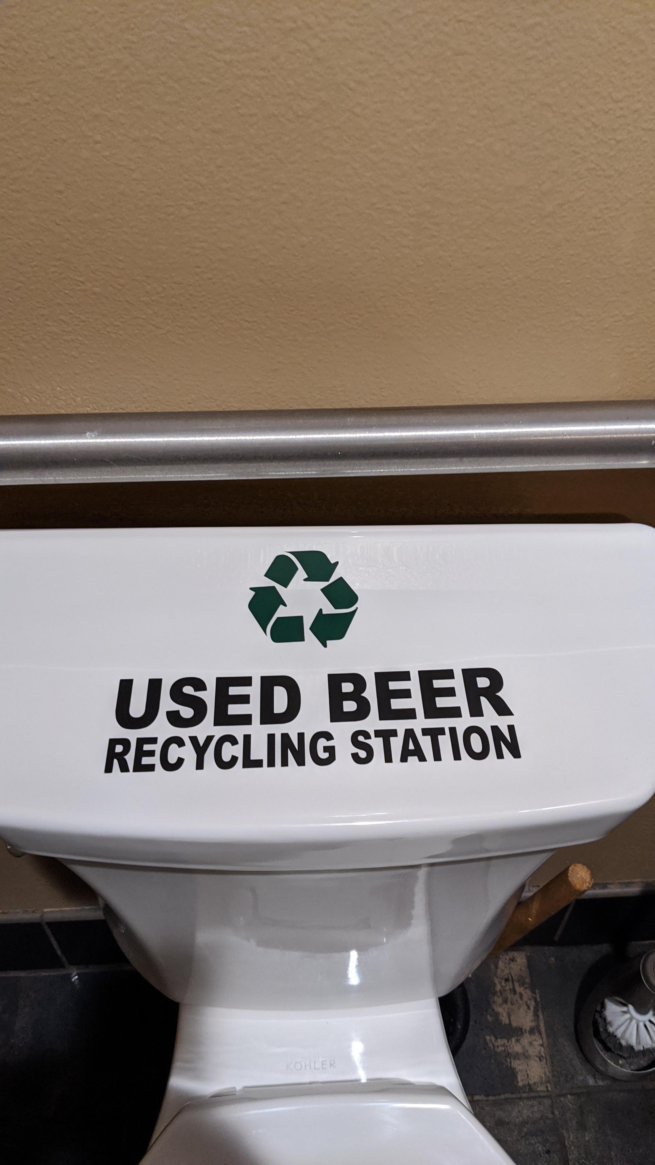 New favorite restroom in the Crux brewery!! | Scrolller