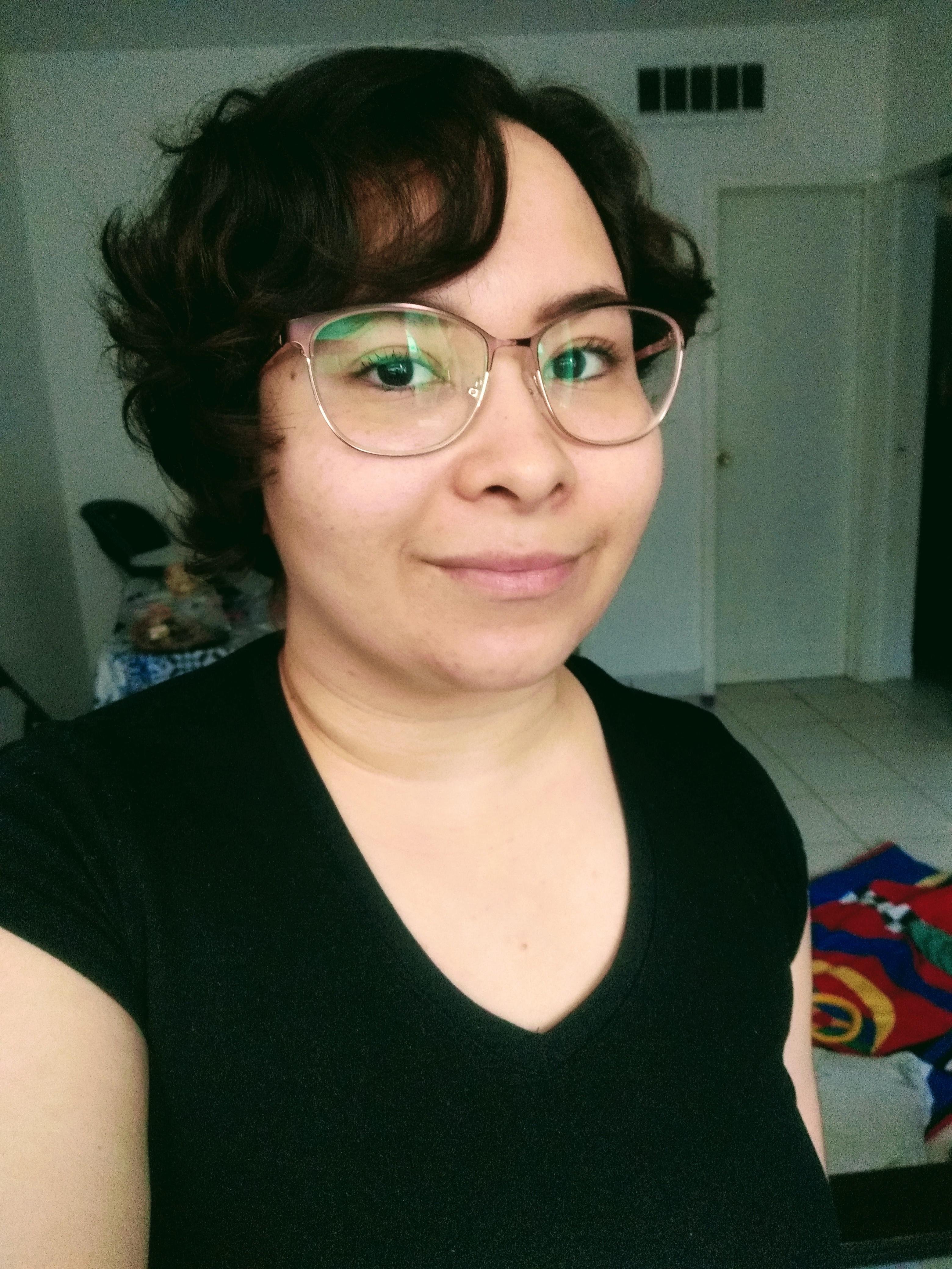 New glasses! And my hair is finally long enough to stay behind my ear | Scrolller