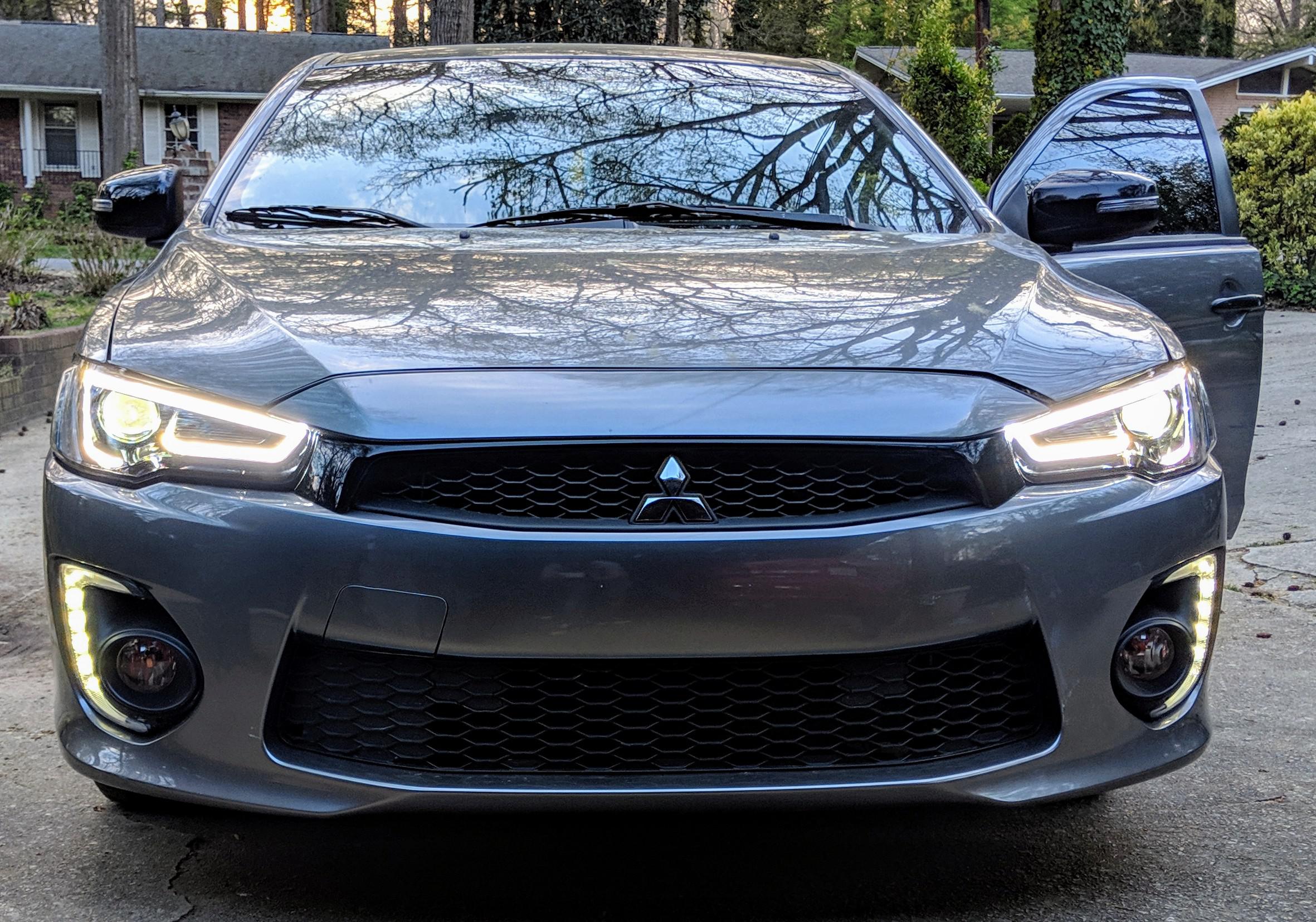 New headlight on my '17 lancer | Scrolller