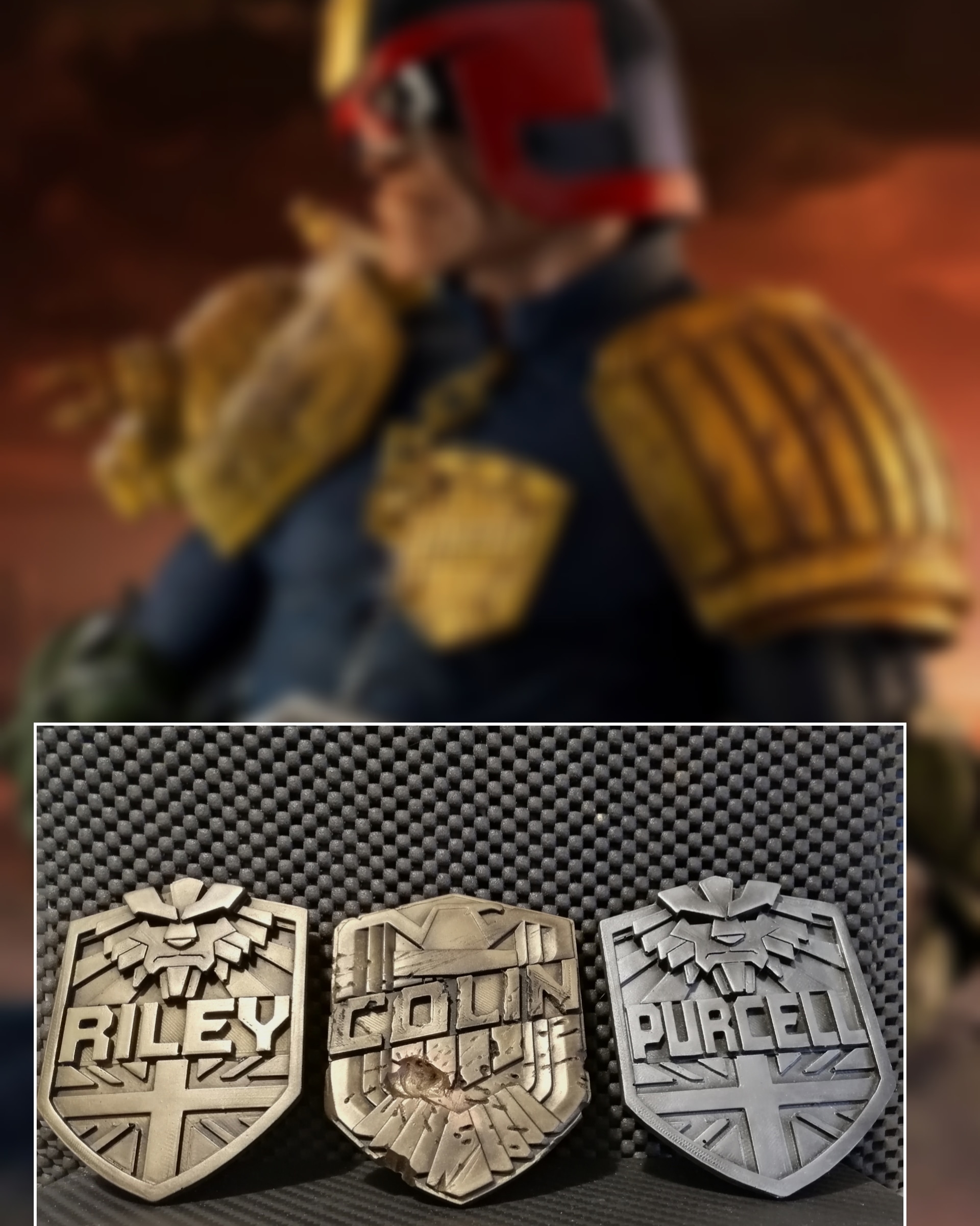 New judges badges. | Scrolller