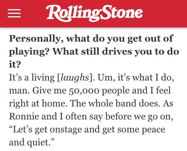 New Keith interview in Rolling Stone. | Scrolller