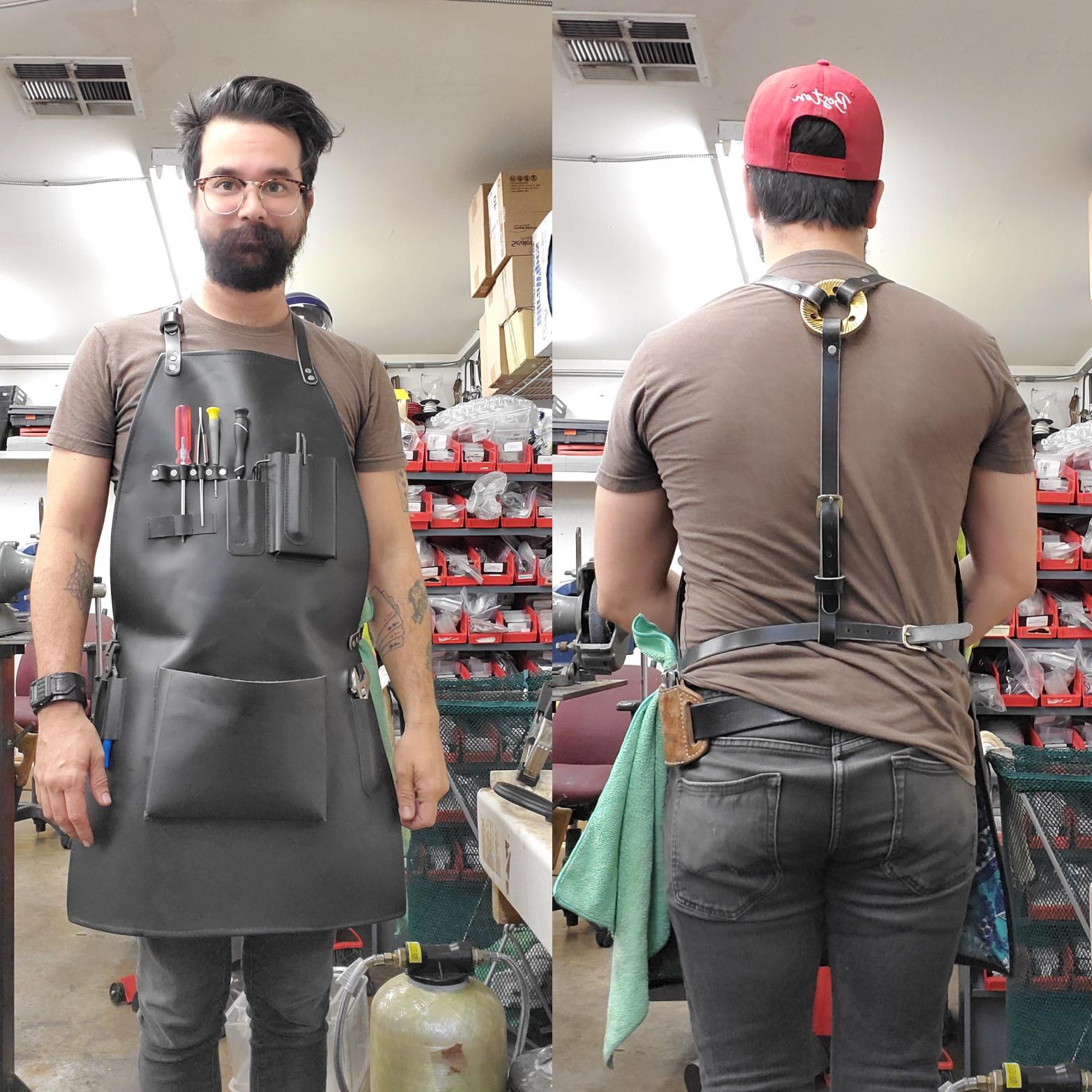 New leather apron. | Scrolller