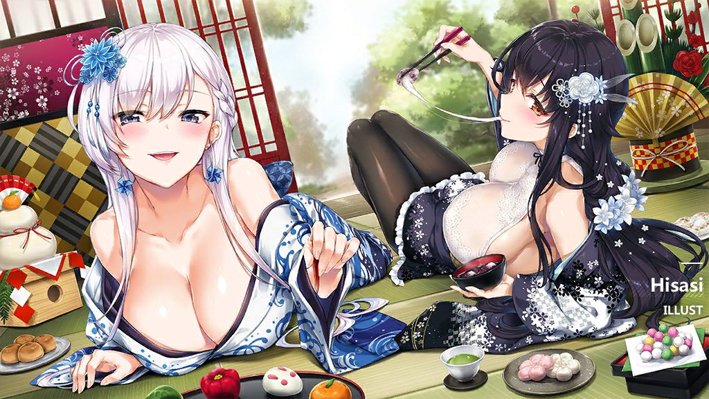 New Loading Screen: Belfast and Azuma [ALBUM] | Scrolller