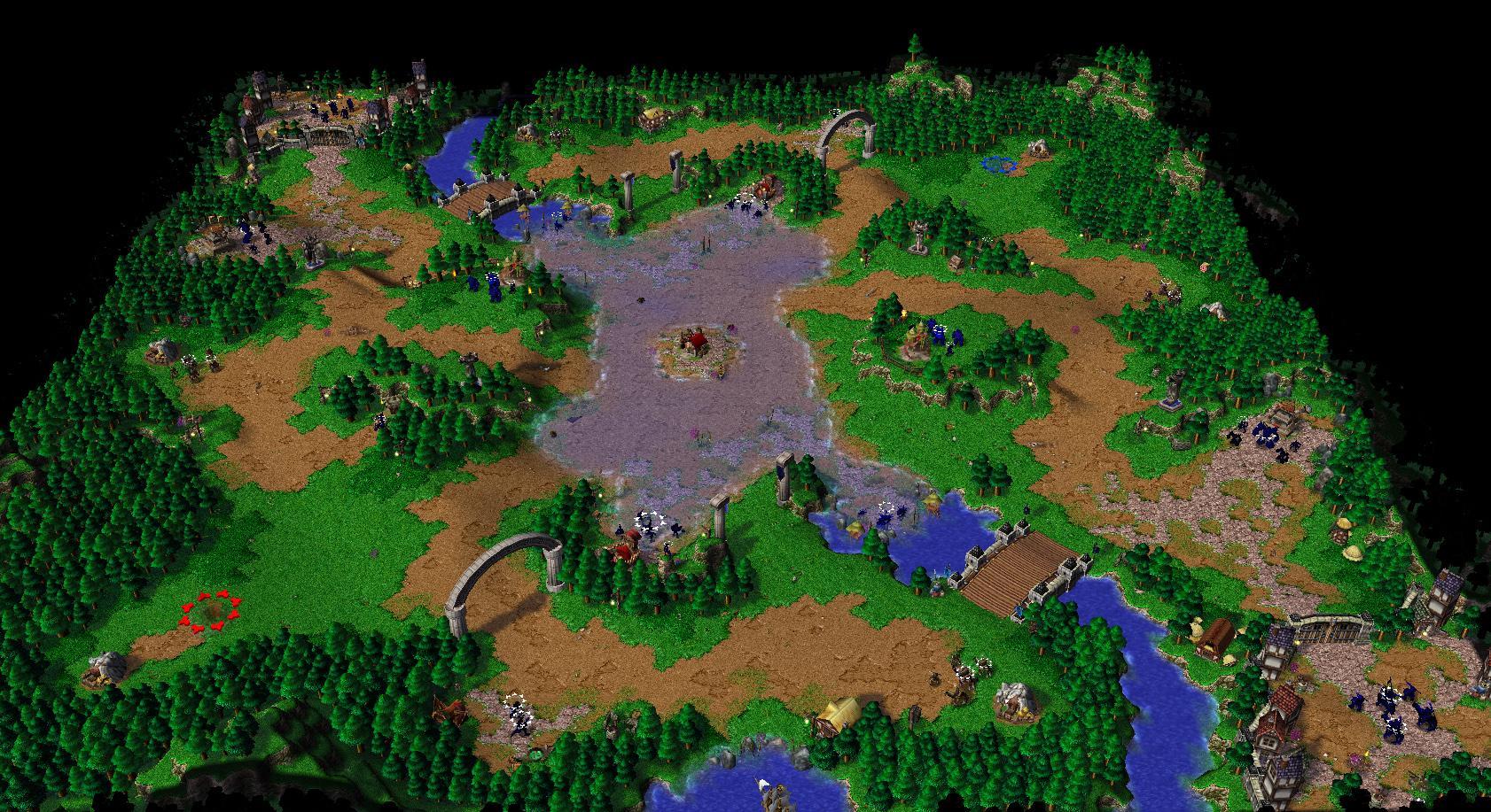 New Melee Map: Kingdom of Lordaeron | Scrolller