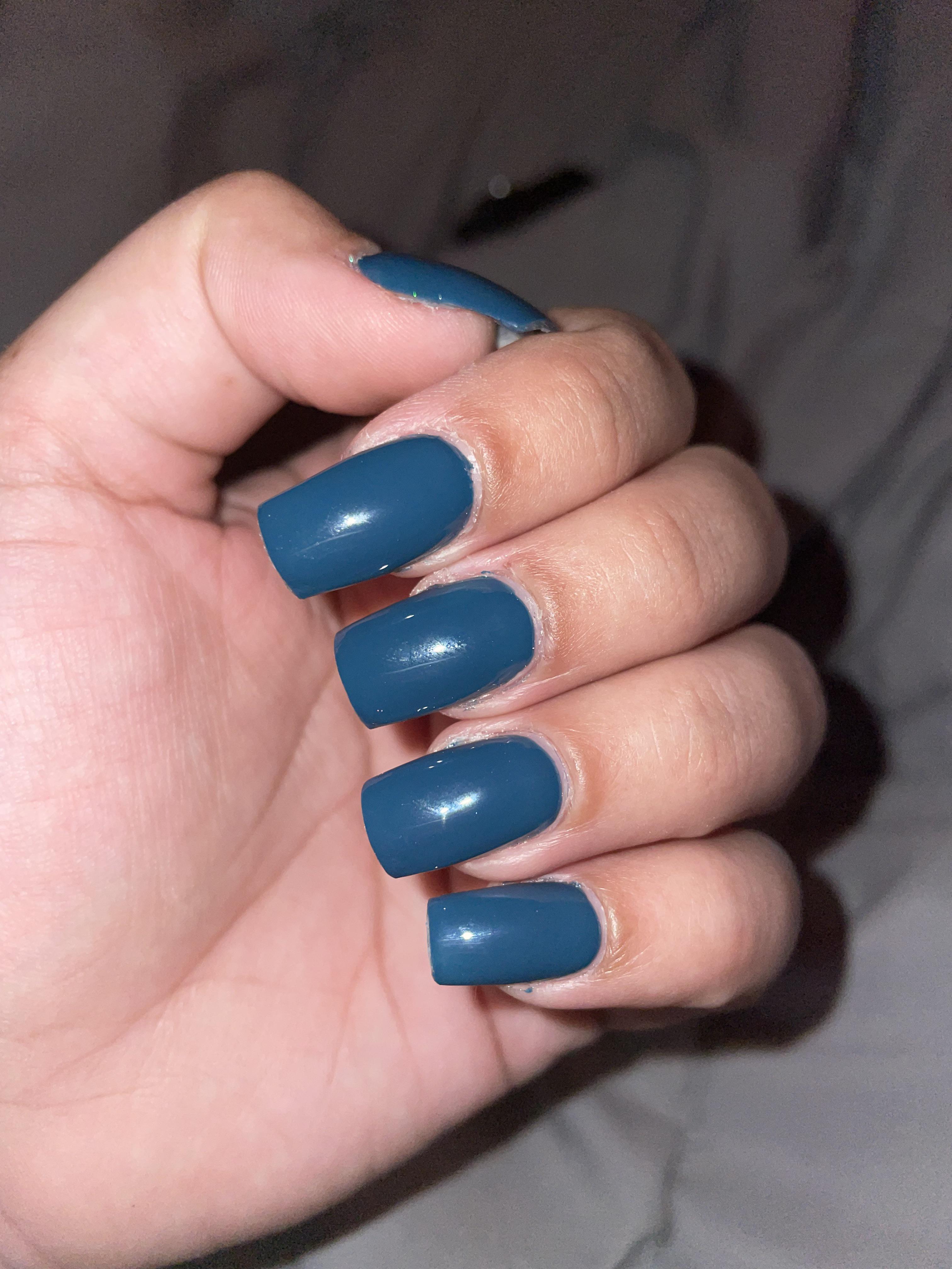 New nail set I did on myself ☺️ | Scrolller