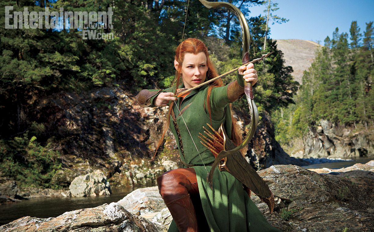 New Photo of Evangeline Lilly as Tauriel in The Hobbit | Scrolller