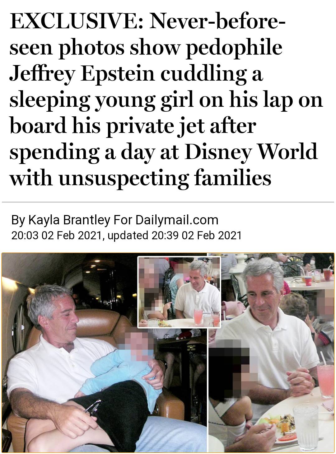 New photos regarding Epstein at Disney World! | Scrolller