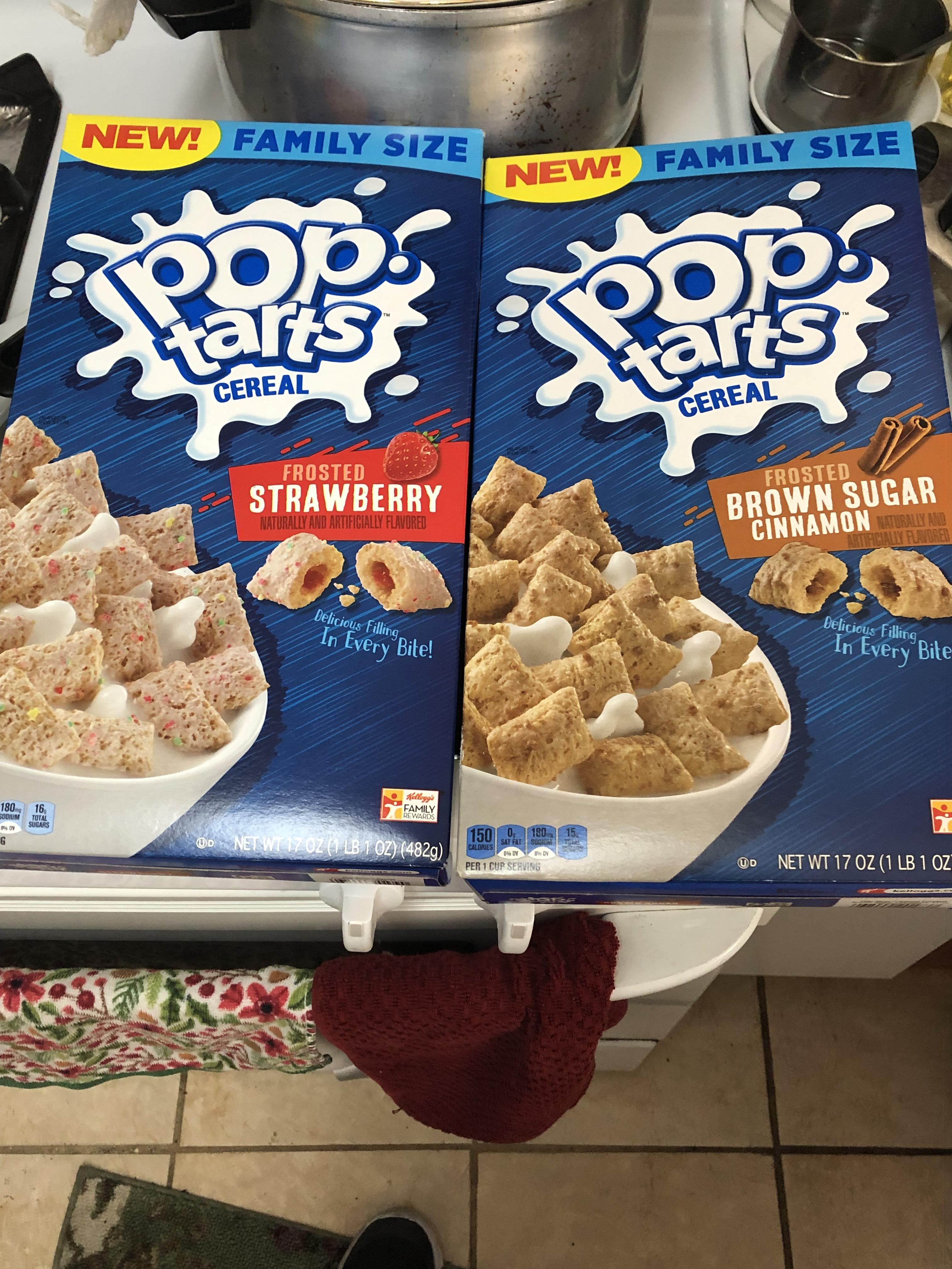 New Pop-Tarts cereal in strawberry and brown sugar. | Scrolller