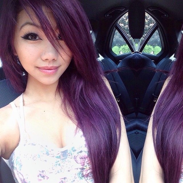 New Purple Hair | Scrolller