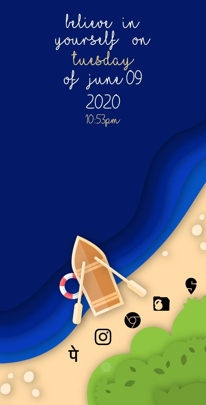 New Setup: Nova Launcher_Icon Pack: Zwart_Widget: huk for KWGT | Scrolller