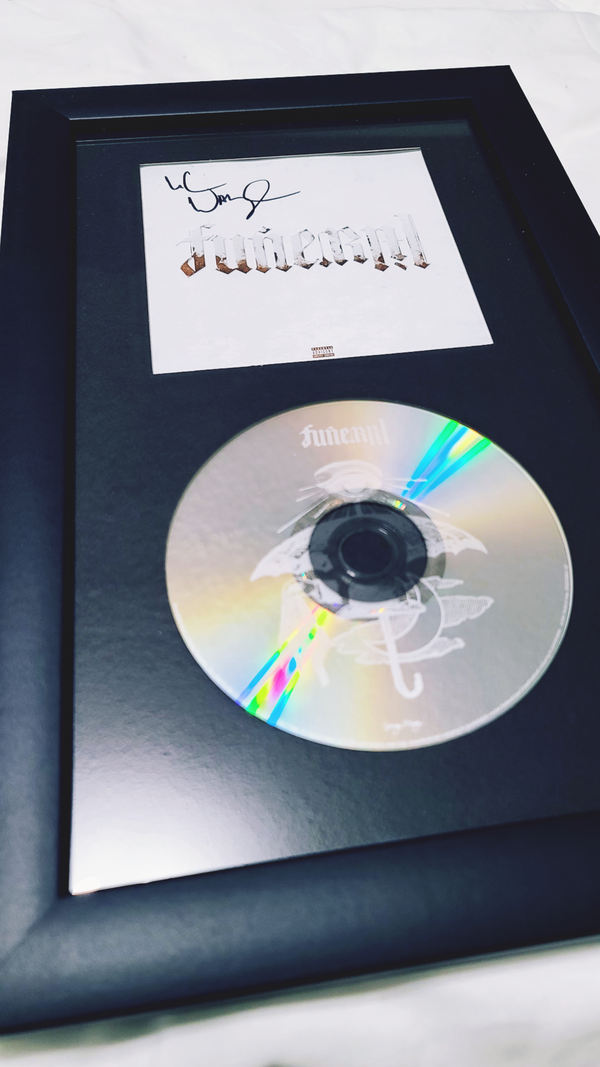 New Signed Funeral Album Framed | Scrolller