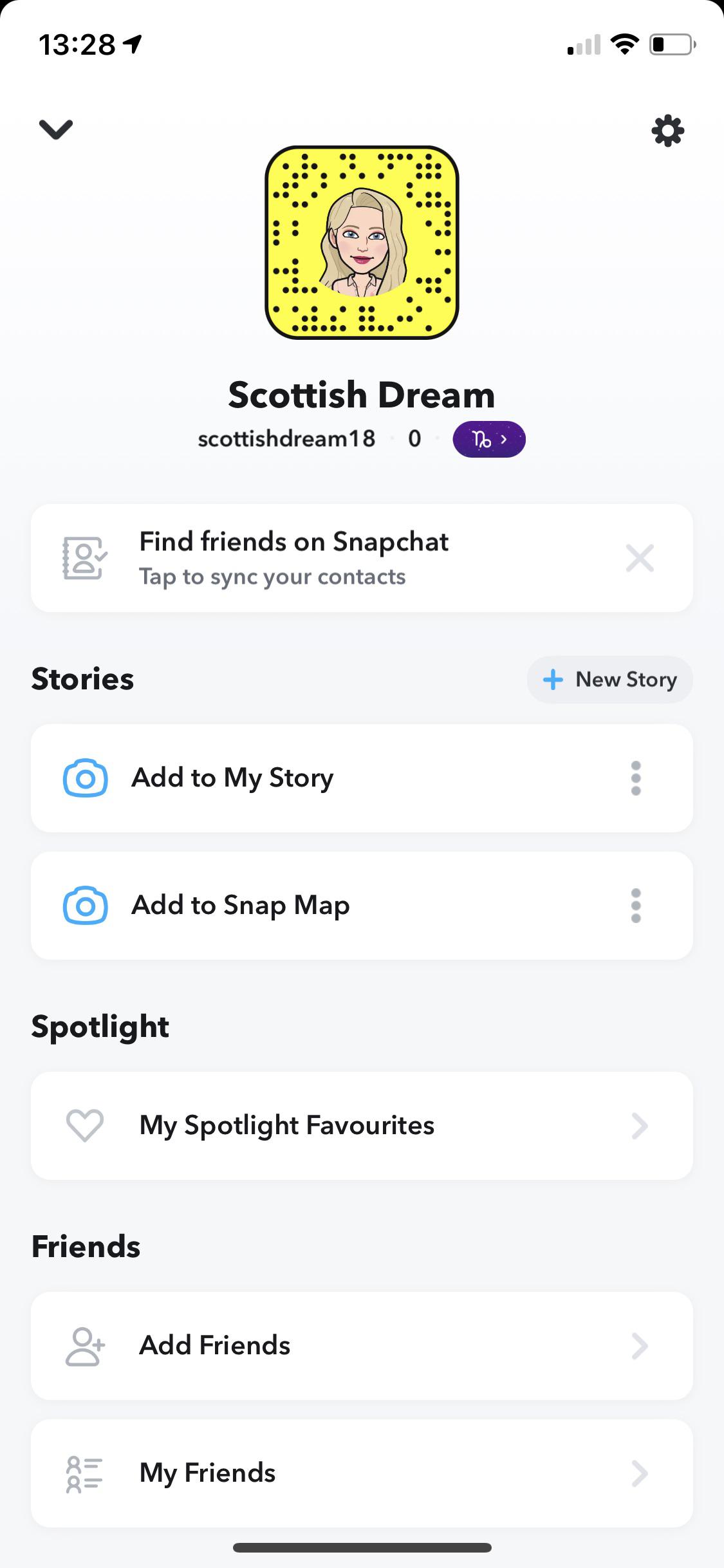 New Snapchat other one got banned | Scrolller