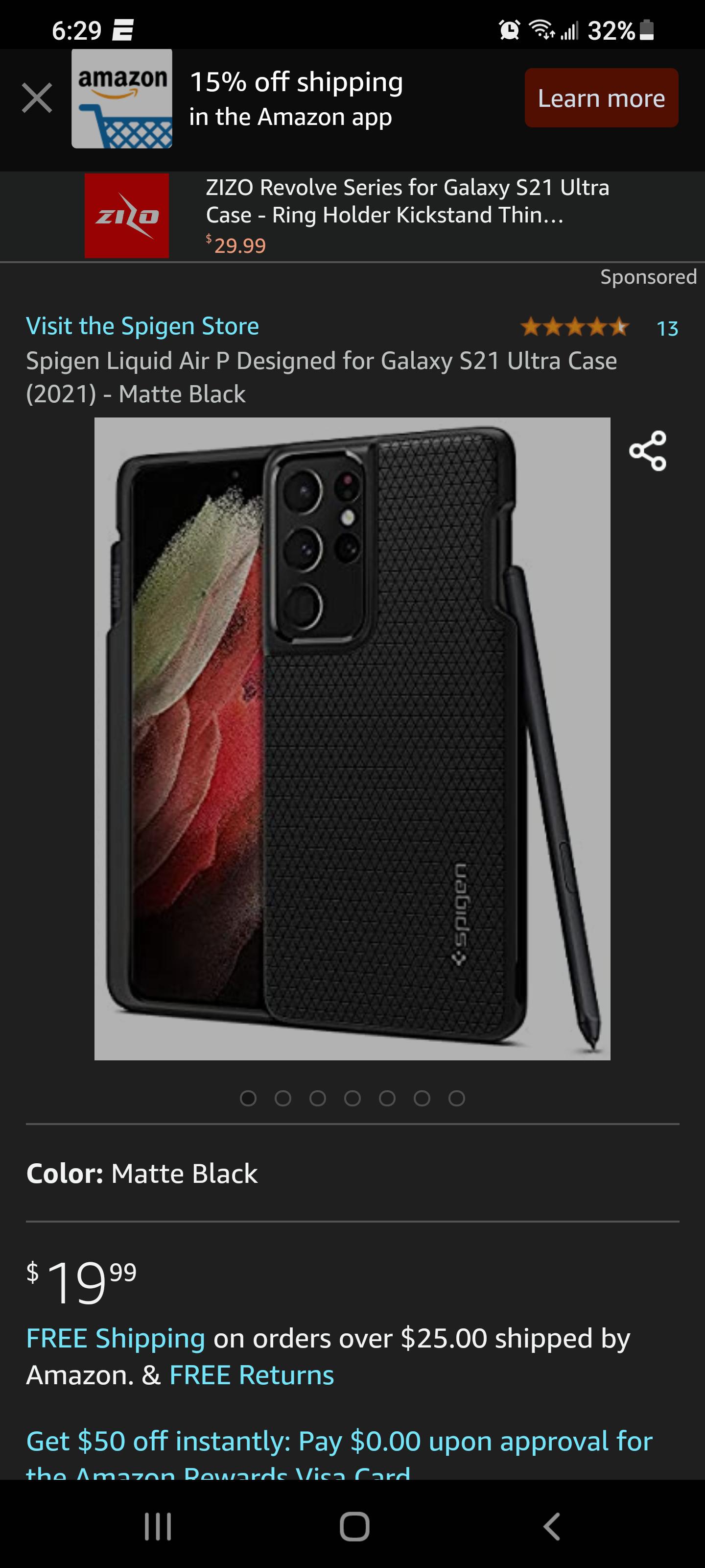 New Spigen case with S-Pen holder. | Scrolller