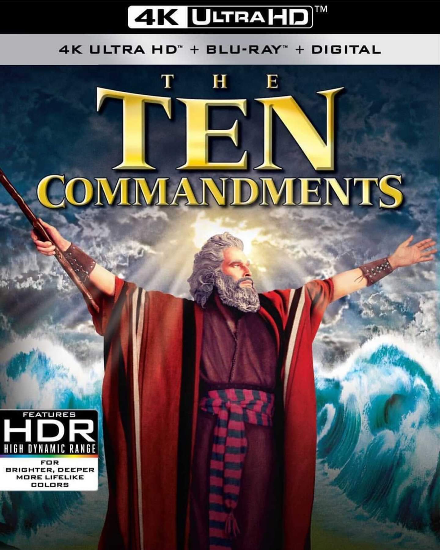 **NEW TITLE ANNOUNCEMENT** "The Ten Commandments" coming on 4K|UHD in the end of March from ...